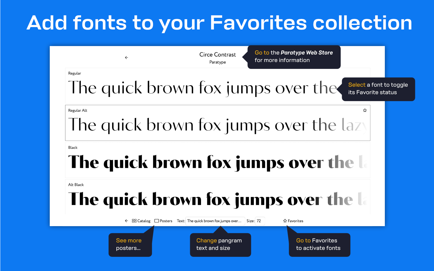 Paratype.com — excellent fonts for your project